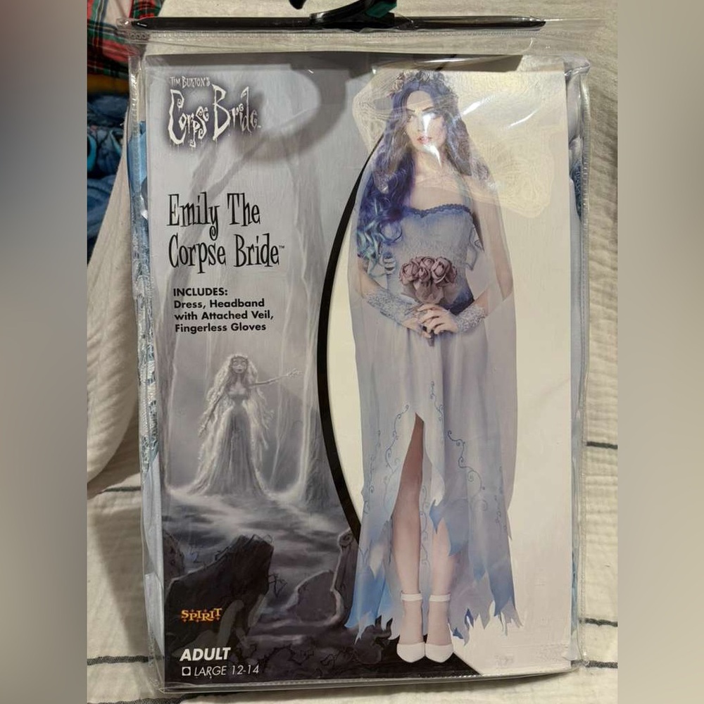 Spirit Corpse Bride Costume - New Large Adult - Gem